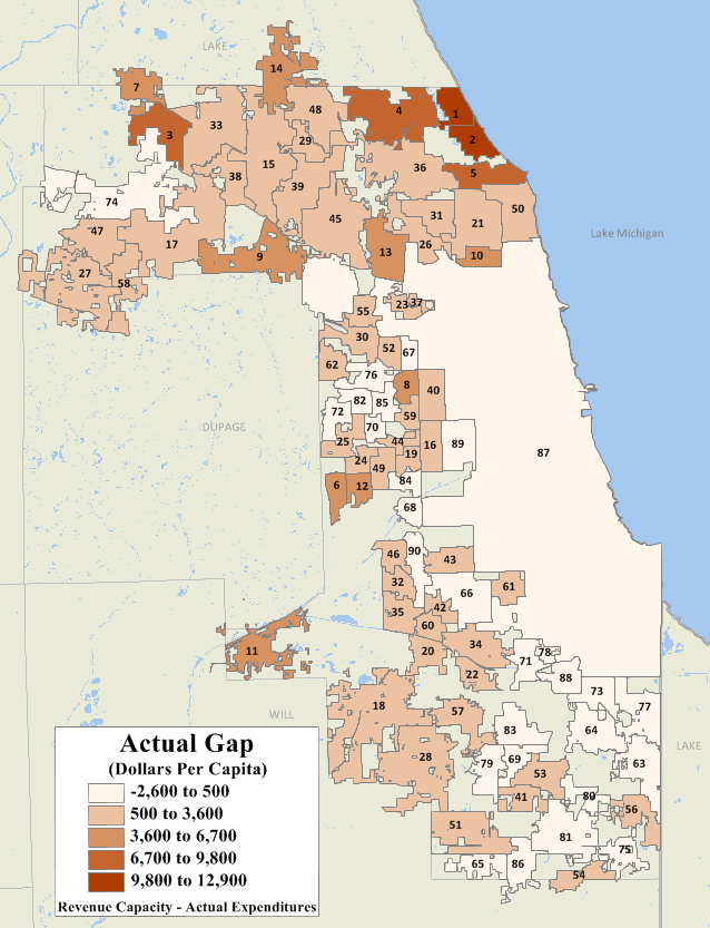 Measuring Tax Capacity for Municipalities in Cook County - Federal ...